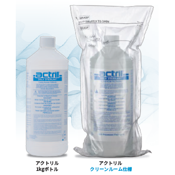 過酢酸系除菌剤『actril（アクトリル）』 ニッタ | イプロス