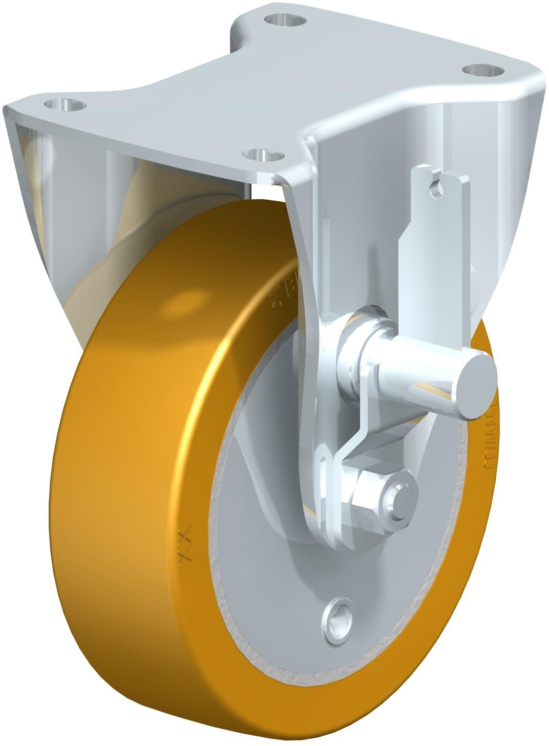 Blickle 固定キャスター BH-GTH 160K-TB | イプロス