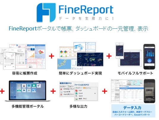 表現力豊かな『FineReport』のダッシュボードでBI分析 | イプロス