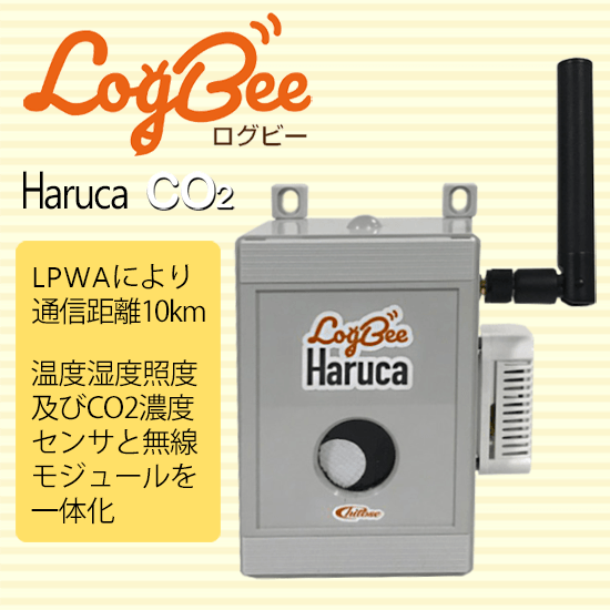長距離CO2ロガー『Logbee HarucaCO2』チトセ工業 | イプロス