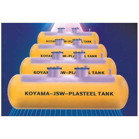 Steel & FRP double-shell tank [Leak detection device can be ...