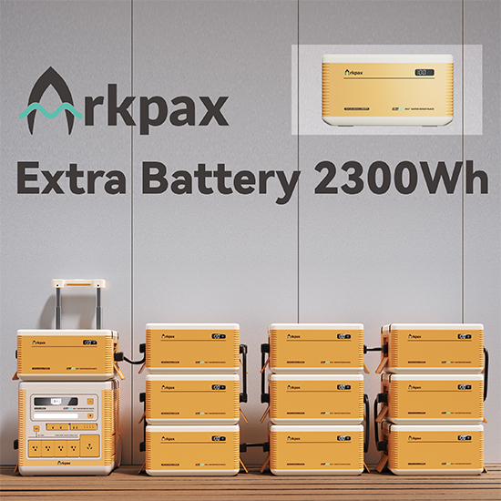 Ark Pro 2000W に最大10台拡張可な拡張バッテリー VANLINKS | イプロス