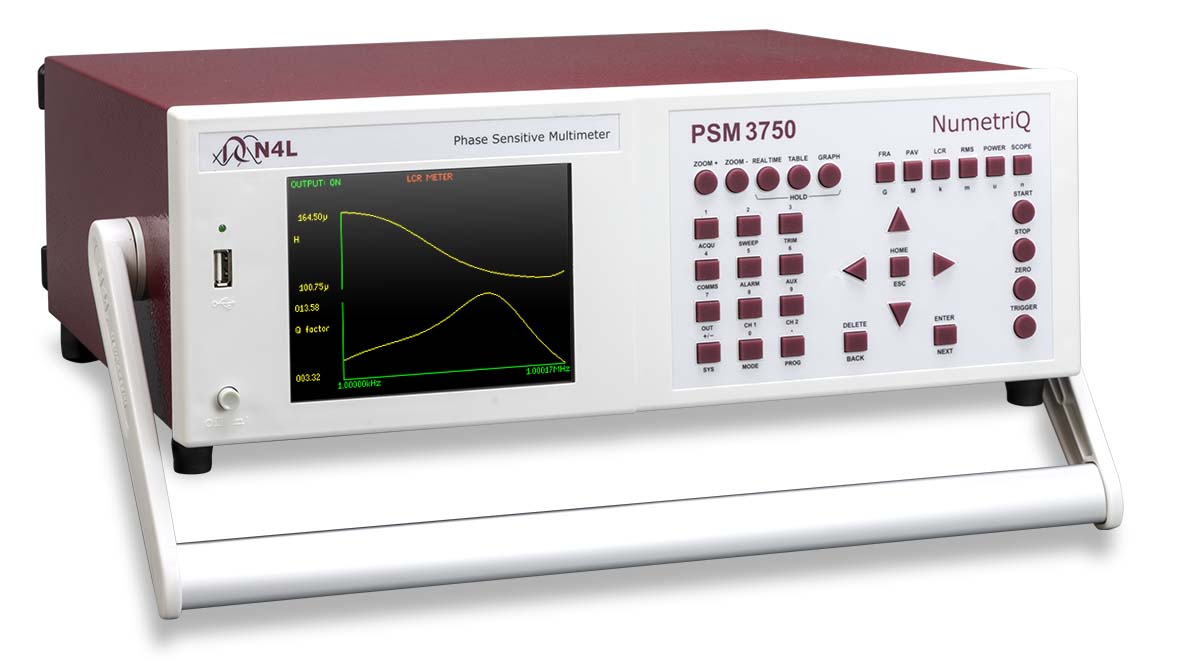 周波数レスポンス&インピーダンスアナライザ「PSM3750」 岩崎通信機 | イプロス