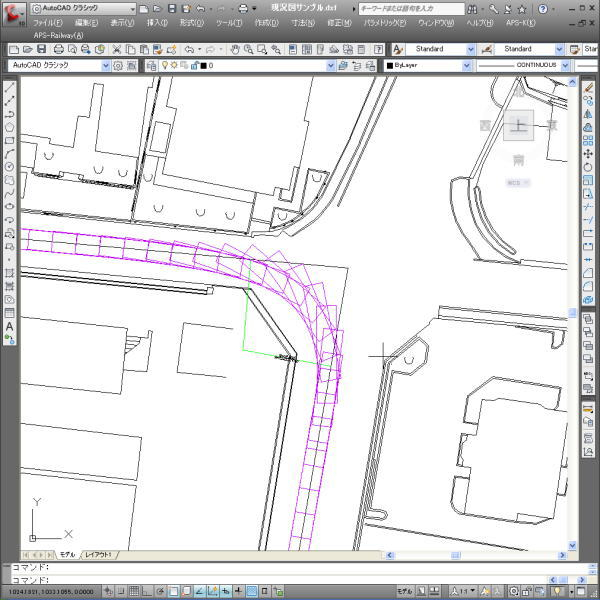 車両走行軌跡作図システム「APS-K for AutoCAD 」 | イプロス
