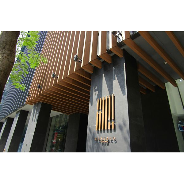 Wood powder resin and aluminum composite material Clatis Eco large ...