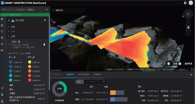 Smart Construction Dashboard EARTHBRAIN | イプロス
