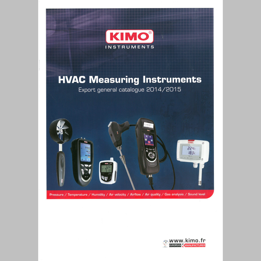 KIMO HVAC Measuring Instruments | イプロス