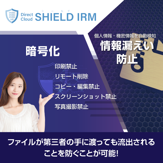 DirectCloud-SHIELD IRM ダイレクトクラウド | イプロス