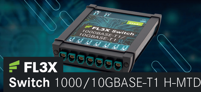 FL3X Switch 1000/10GBASE-T1H-MTD | イプロス