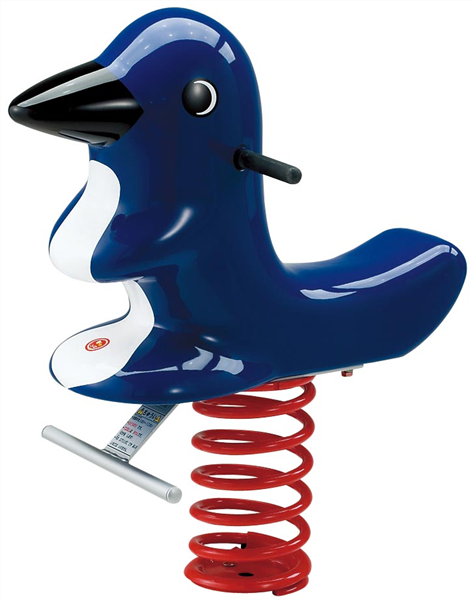 スプリング遊具 ペンギン『PG33-SP009』 タカオ | イプロス