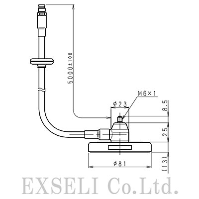 【動局車載用マグネットタイプ基台】MG-BA5-09(7M) | エクセリ - Powered by イプロス