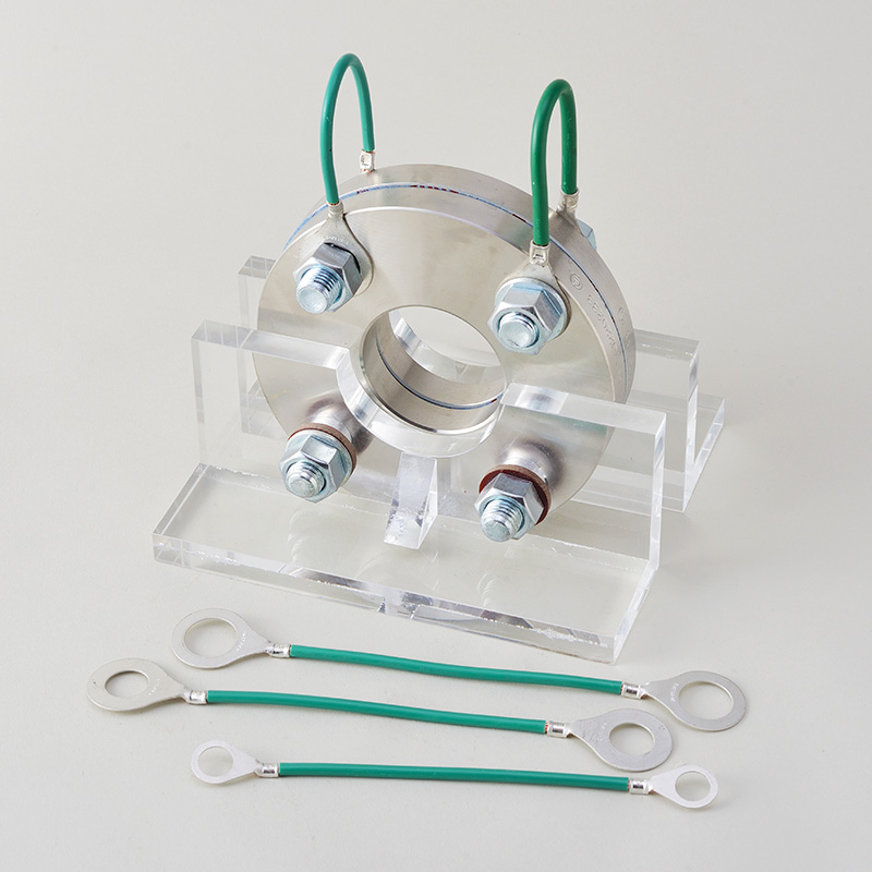 Piping static electricity measures piping bonding "Earth Bond ...