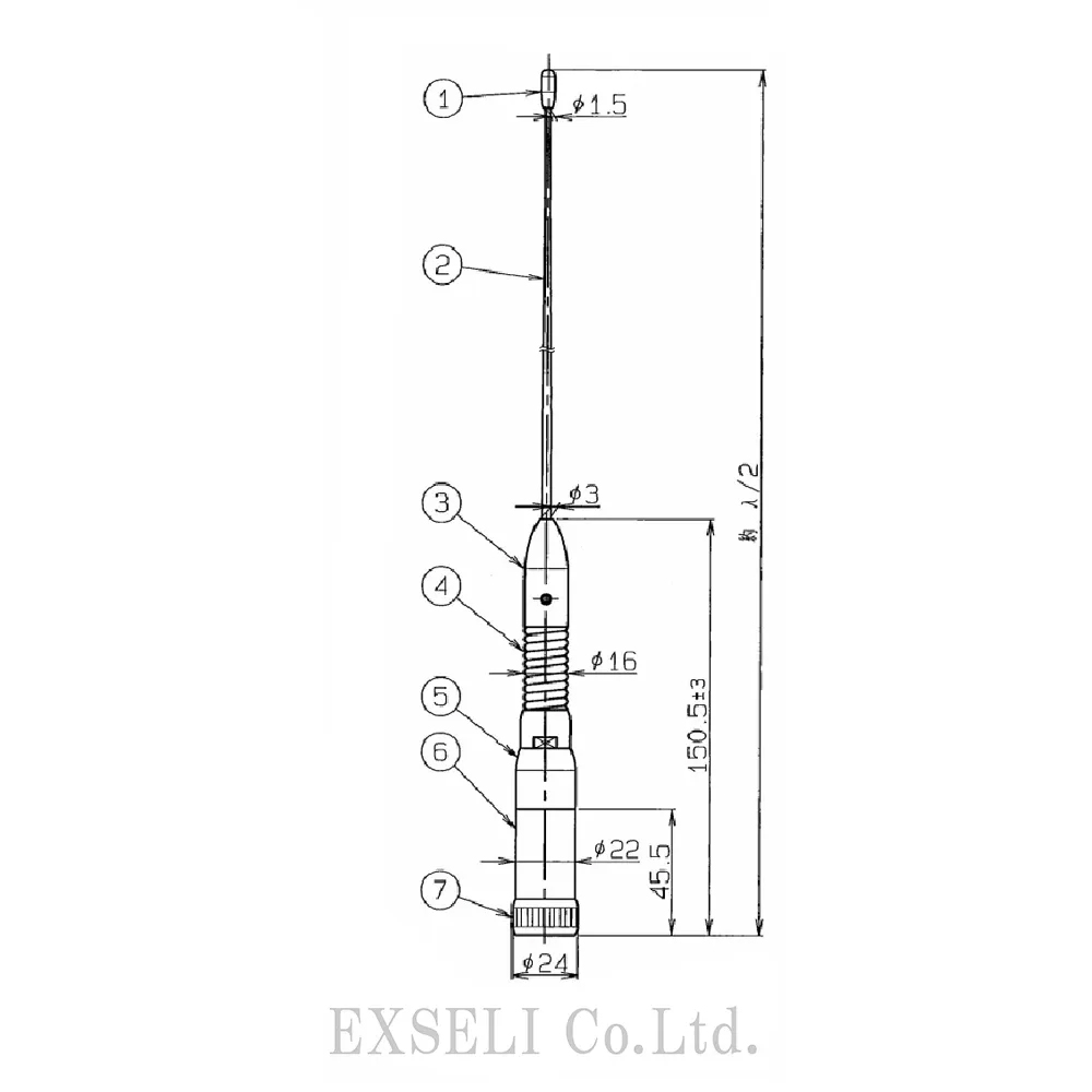【150MHz帯の一指定周波数】HGW-150-1PN-09 | エクセリ - Powered by イプロス