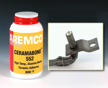 耐熱接着剤｜セラミック接着剤（無機）セラマボンド552 オーデック | イプロス