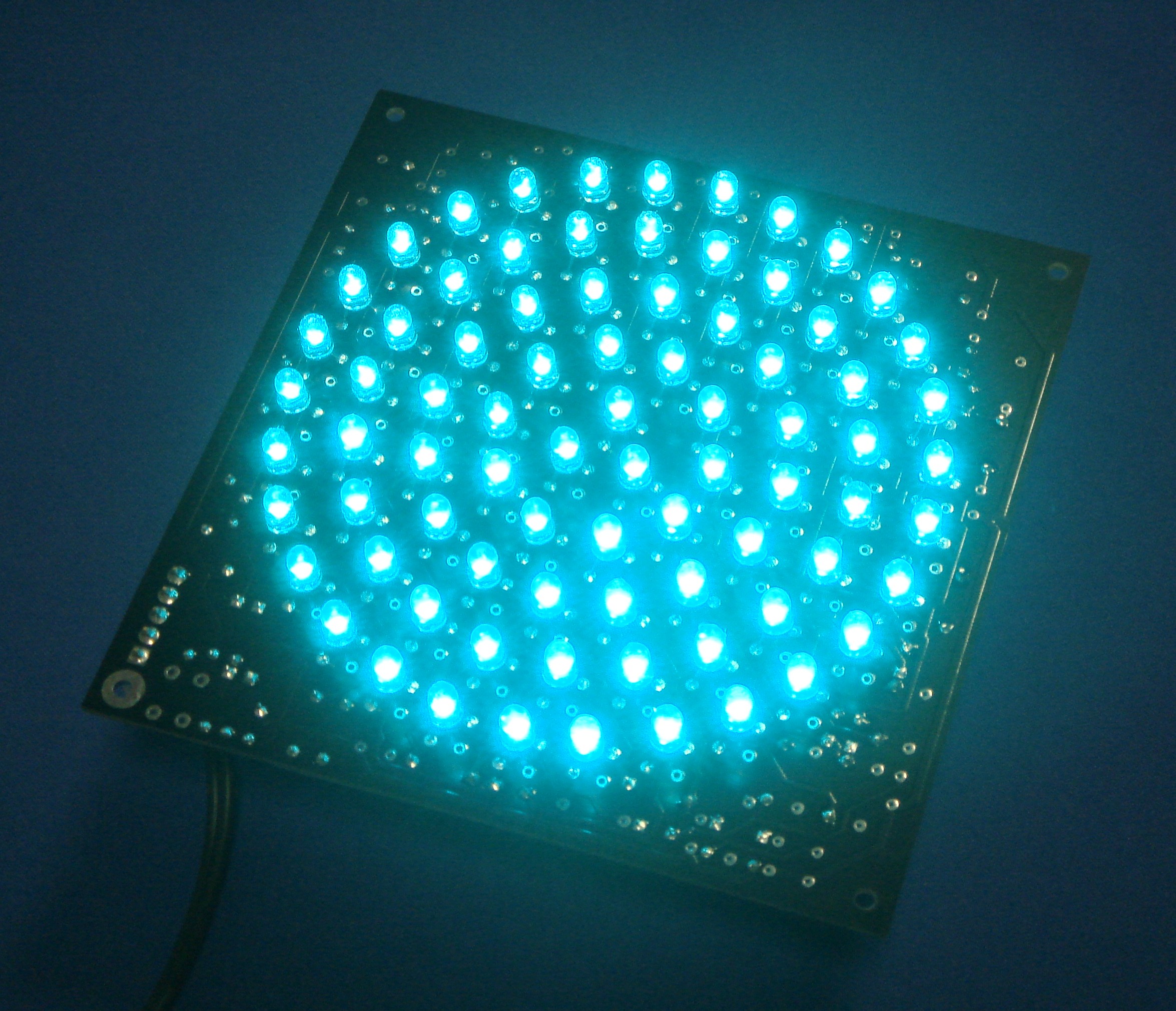 LED信号灯基板ユニット『MR1105-80ABG』110φ青緑 | イプロス