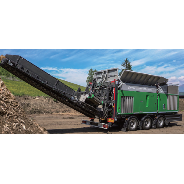 Large two-shaft biomass processor "CRAMBO" 緑産 | IPROS