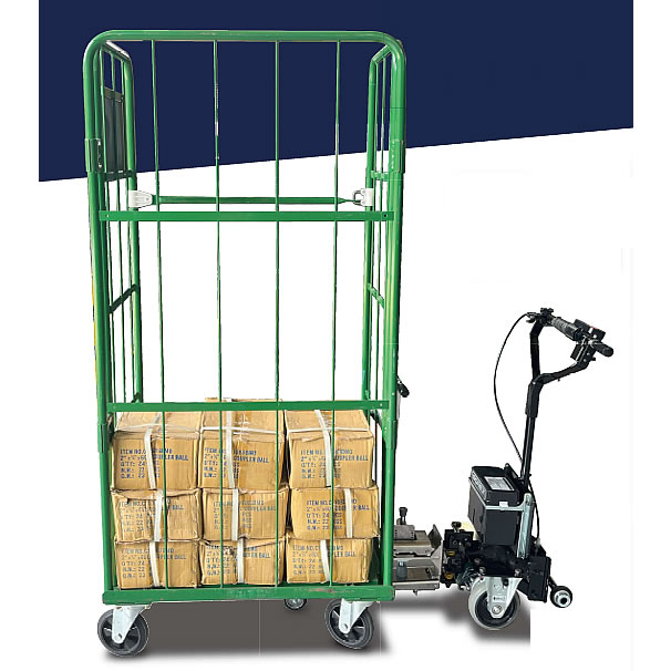 Electric Traction Assist Cart (for Basket Carts) / M3039ETA-500BT シロ産業 ...