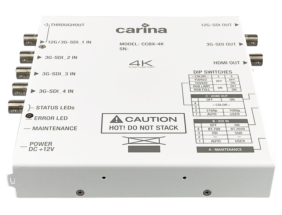 4Kコンバータ『CCBX-4K』 カリーナシステム | イプロス