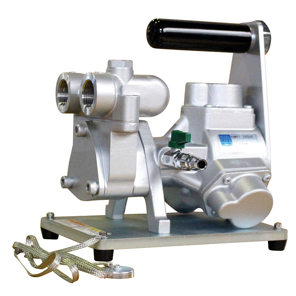 Air-operated small oil pump (standalone) / M58MH1-A20FCA シロ産業 | IPROS
