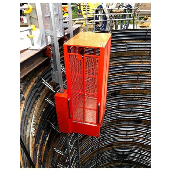 Shaft construction elevator "Mogulack" *Compatible with depths up to ...