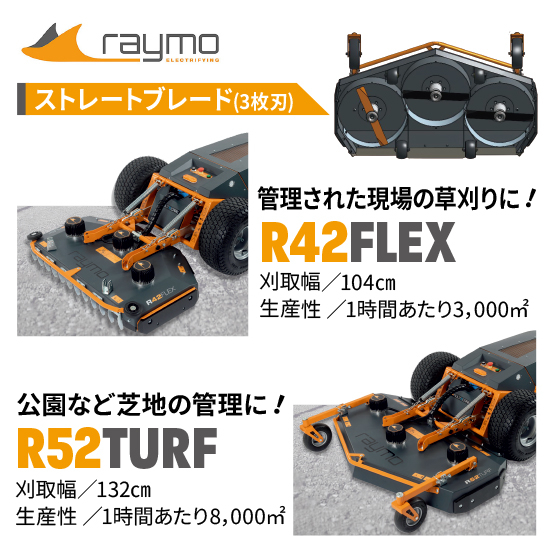 EVラジコン式草刈機『raymo -レイモ- 』 レンタルコトス | イプロス